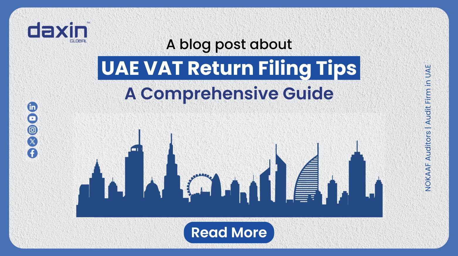 UAE VAT Return Filing Tips | NOKAAF & Daxin Auditors